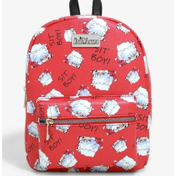 Bioworld | Bags | Nwt Inuyasha Down Boy Mini Backpack | Poshmark